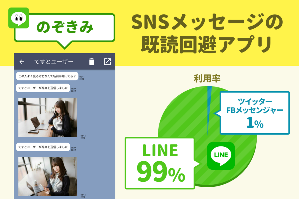 月々10万円を稼ぐ「既読回避アプリ」LINE99％のユーザーデータと、個人で80アプリを公開する「元バンドマン」開発者が語る、乱打型アプリ開発術。 - アプリマーケティング研究所